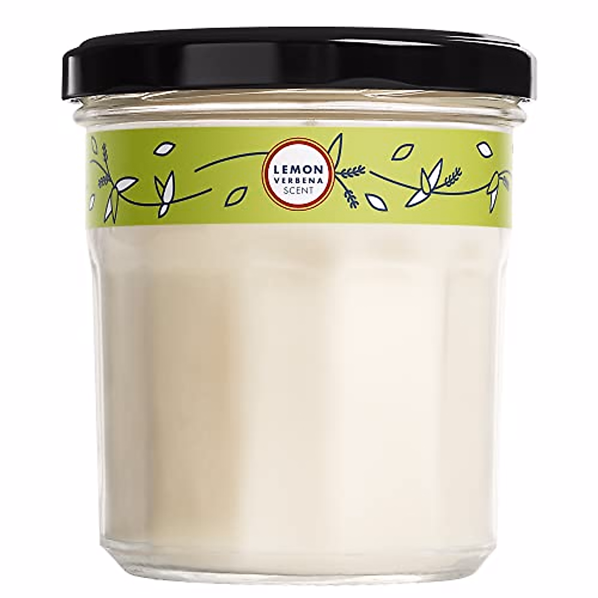 Mrs. Meyer's Soy Aromatherapy Candle, 35 Hour Burn Time, Made with Soy Wax and Essential Oils, Lemon Verbena, 7.2 oz