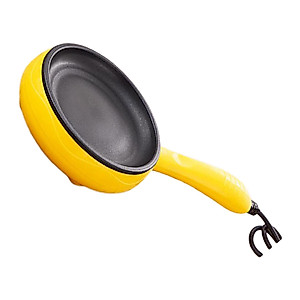 DHTDVD Frying Pan Pancake Griddle Cooking Pan Omelet Pan Non-Stick Saucepan Stainless Steel Electric Omelette Pan