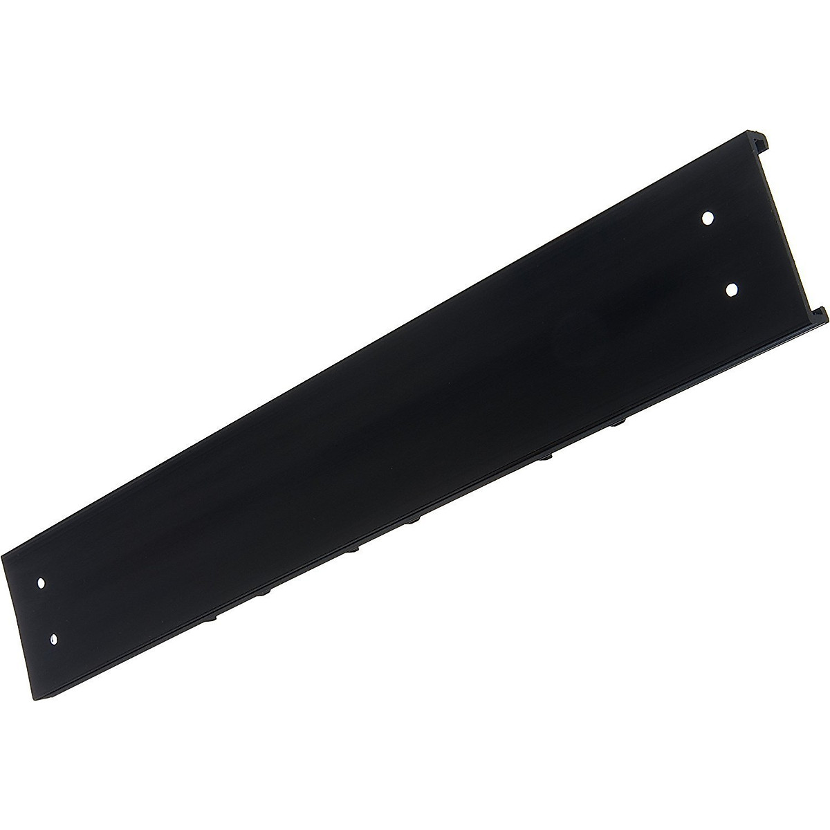 Carlisle FoodService Products Roll 'N Grip Plastic Broom Holder Wall Mount, Bathroom Organizer, Kitchen Organizer with Quick Release for Kitchen, Restaurant, Home, 1.75 Inches, Black, (Pack of 12)