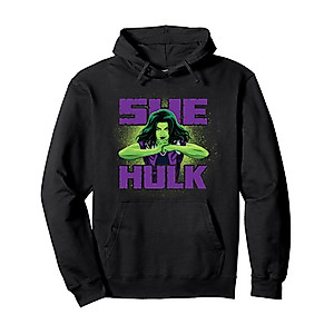 Marvel Studios She-Hulk is Ready for Anything Disney+ Pullover Hoodie
