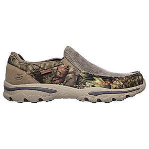 Skechers Men's Creston-Moseco 65355 Moc Toe Slip On, Camo, 9.5 Medium US