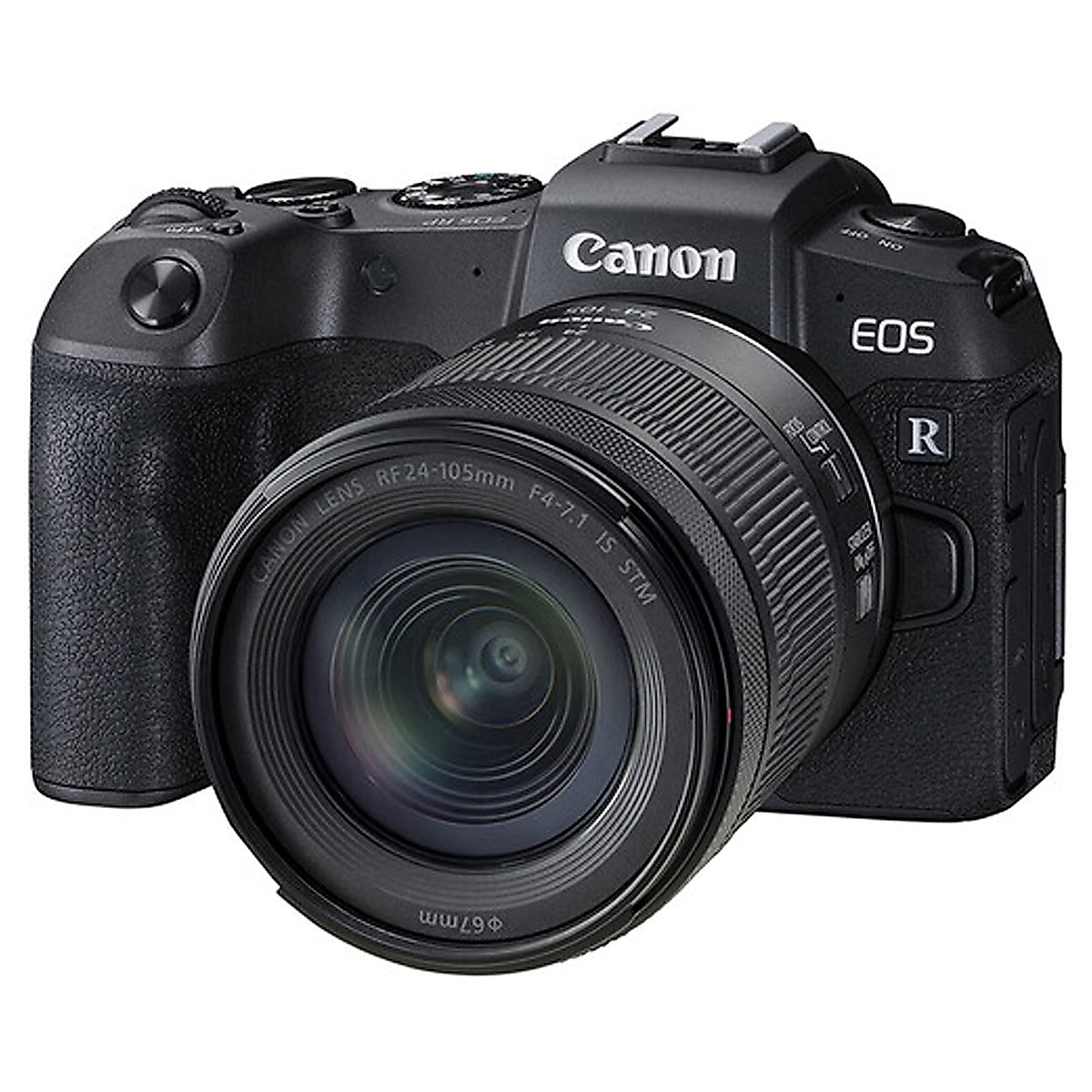 Canon EOS RP Mirrorless Digital Camera with RF 24-105mm f/4-7.1 STM Lens + 128GB Memory + Case + Tripod + Filters (38pc Bundle) (Renewed)