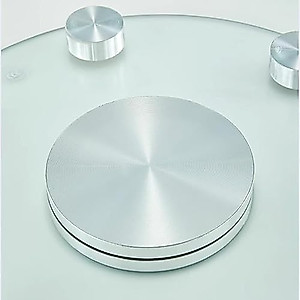 DOUKI Glass Lazy Susan Turntable For Dining Table 24in Tabletop Rotating Serving Swivel Large Serving Plate Lazy Susan Organizer For Table (Size : 36inch(90cm))