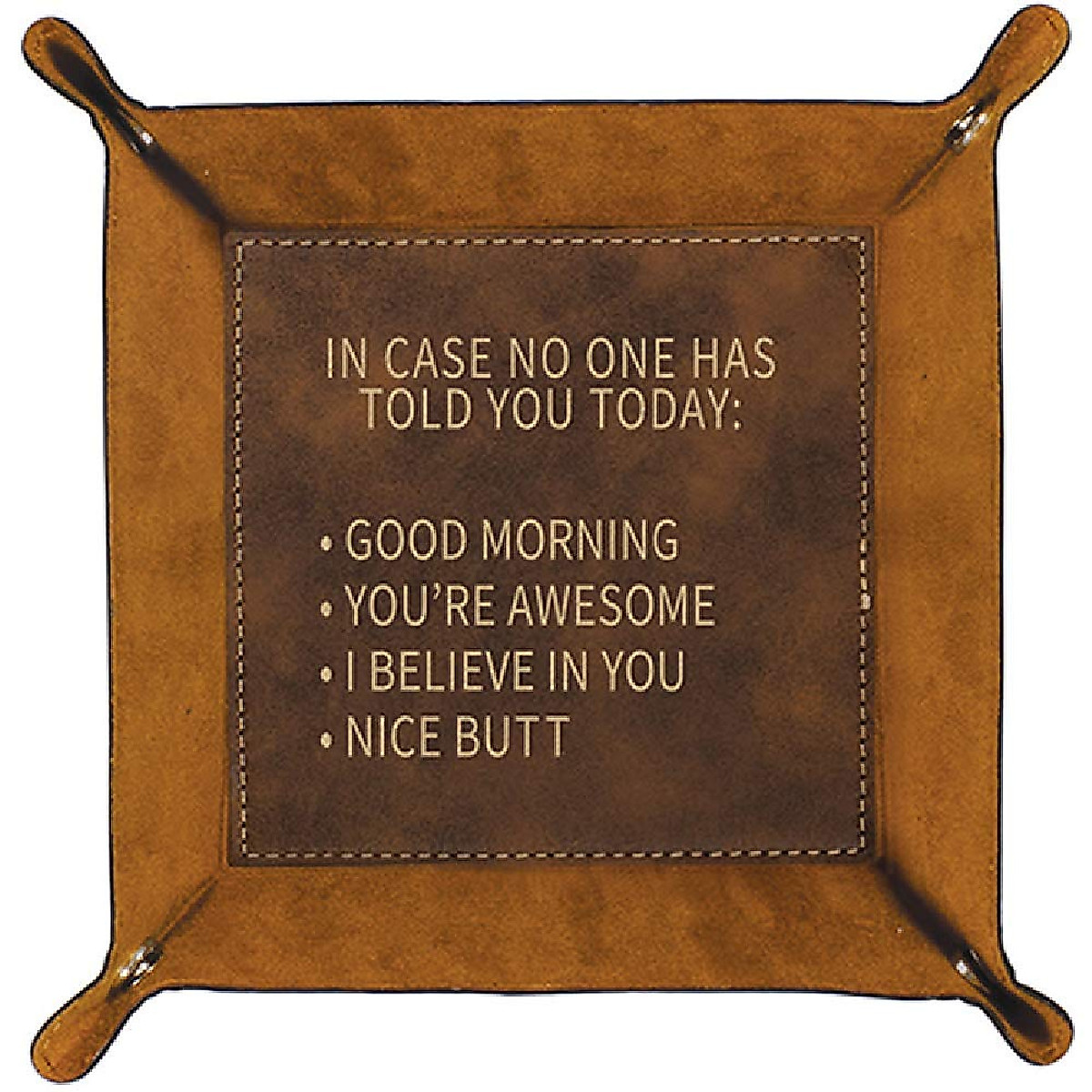 Carson Good Morning Catchall Tray