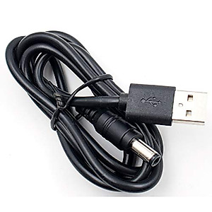 (2-Pack) JacobsParts 12V USB Type-A QC 2.0/3.0 Trigger Power Cable DC 5.5 x 2.5mm Barrel Connector