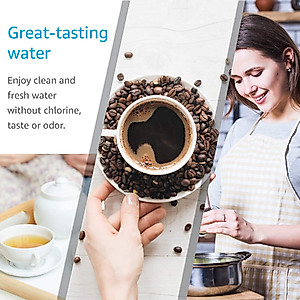 Replacement for Brita Water Filter, Pitchers and Dispensers, Classic OB03, Mavea 107007, and More, NSF Certified Pitcher Water Filter, by AQUA CREST, 9 Count