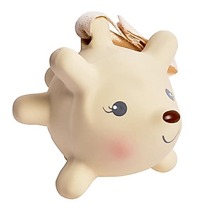 Ethan The Hedgehog Natural Rubber Rattle Toy