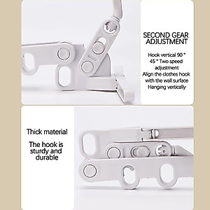 2PCS Drying Rack Foldable Hanger Portable Travel Hotel Clothes Hanger Foldable Business Trip Artifact Multi-Functional Travel Clothes Hanger Five Hole Clothes Hanger, Suitable for Various Scenarios