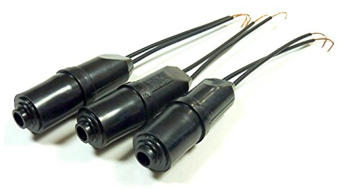 Connect Antenna to TV: 3-Pk Balun 300 to 75 Ohm VHF/UHF/FM