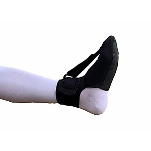 Alpha Medical Plantar Fasciitis Night Splint Sock -Dorsal Drop Foot Brace, Sock for sleeping, Heel Pain, Achilles Tendonitis, Fits Left and Right foot Men and Women L1902 (Small)