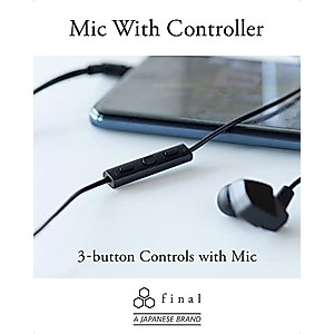 Final VR3000 – in-Ear Gaming Headset with Microphone for PC Gaming, Consoles and VR equipments