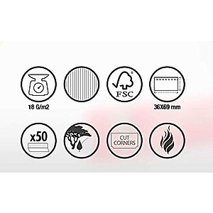 8 booklets x Zig Zag Green Cut Corners Regular size 70mm Multipack of papers