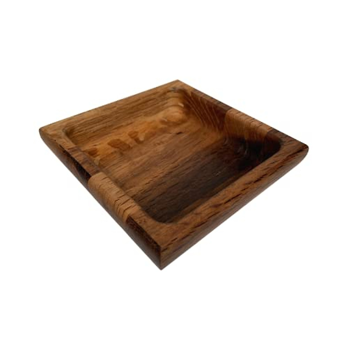 Catchall Tray 1 Section, Oak Wood Serving Tray Handmade by Hesse Woods from Sustainable Forests