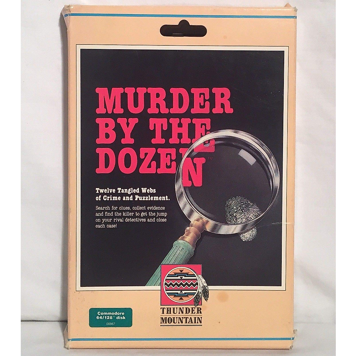 Mystery Master: Murder by the Dozen - Commodore 64