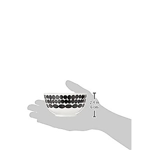 French Bull Melamine Mini Bowls, 4-Piece Set, 10 Fluid Ounces, Small Serving Bowl – Snack Condiment Dipping Sauce Dessert Ice Cream – Shatter Proof, BPA Free, Dishwasher Safe, 4”, Foli