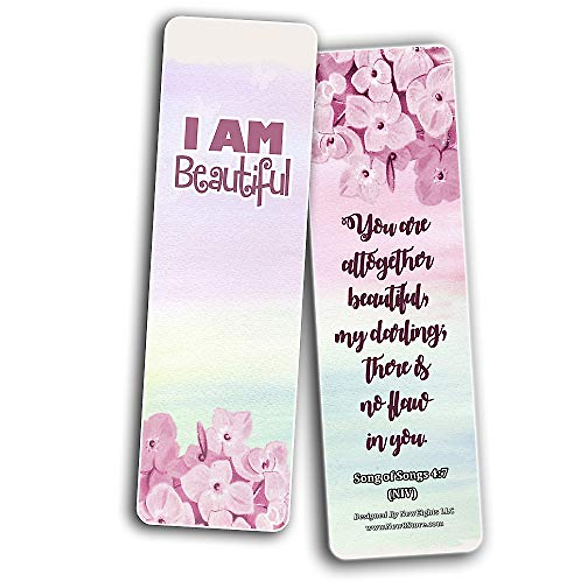 Devotional Bible Verses for Women Bookmarks (60 Pack) - Perfect Giveaways for Sunday School and Ministries Designed to Inspire Women