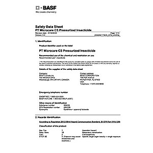 MICROCARE (20 oz Aerosol): Pressurized Pyrethrum Capsule Suspension (PT Brand)