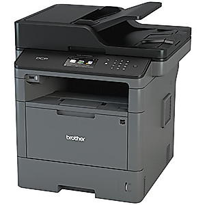 Brother Monochrome Laser Printer, Multifunction Printer and Copier, DCP-L5500DN, Flexible Network Connectivity, Duplex Printing, Mobile Printing & Scanning, Amazon Dash Replenishment Ready