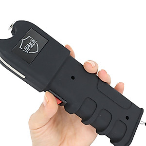 VIPMOK 928 Type Stun Gun Self-Defense Flashlight Electric Shocker (2 Pack)