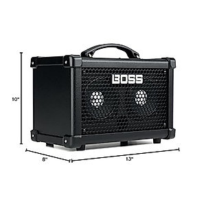 Boss Dual Cube LX 2 x 5-inch 10-watt Portable Bass Combo Amp