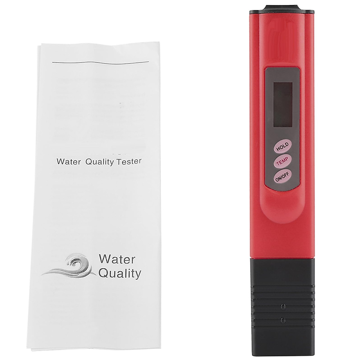 Water Quality Monitor, Accurate Digital LCD Tds Water Quality Purity Monitor Ph Meter Tester for Water Laboratories, The Aquaculture Industry, Hospitals, Swimming Pools