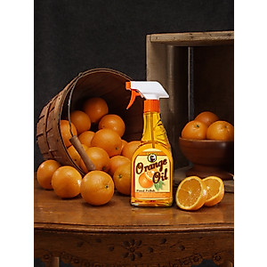 Howard Products ORS016 Orange Oil Wood Polish, 16 oz