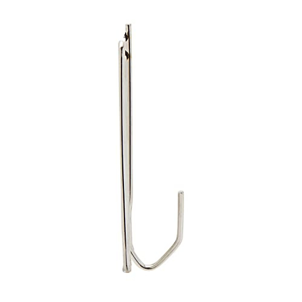 60 Pack Pinch Pleat Curtain Hooks for Drapes, 4-Prong Stainless Steel Drapery Pins (2.7 x 1 x 0.6 in)