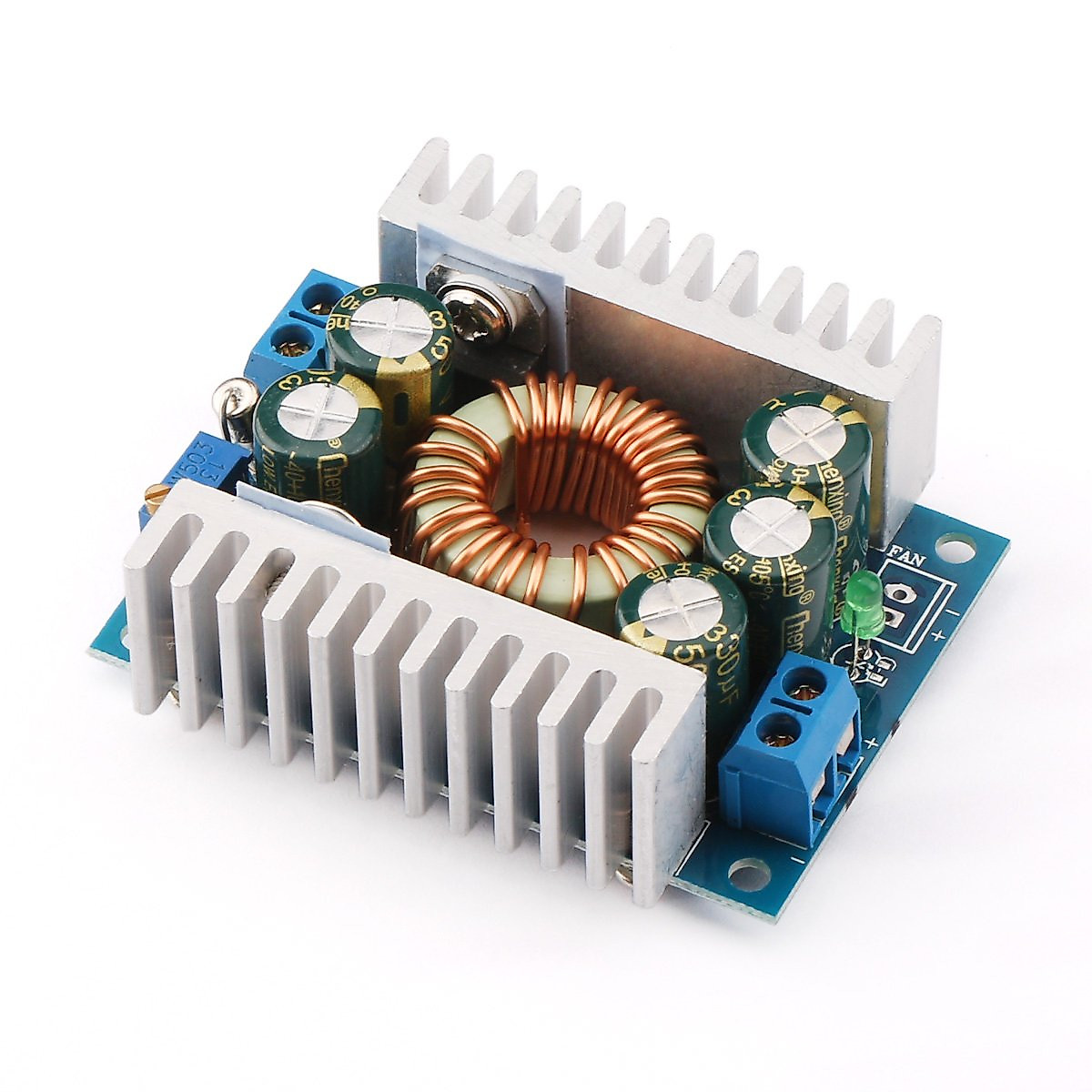 DROK DCDC Buck Converter, DC 5-40V to 1.2-36V Power Supply Step Down Voltage Regulator 36V 30V 24V 12V 5V 3.3V 8A 100W Adjustable Volt Reducer Module