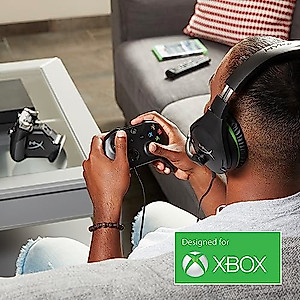 HyperX CloudX Stinger - Official Xbox Licensed Gaming Headset, Lightweight, Rotating Ear Cups, Memory Foam, Comfort, Durability, Steel Sliders, Swivel-to-Mute Noise-Cancellation Microphone