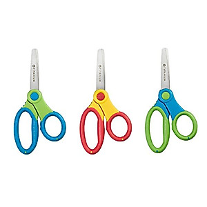 Westcott Kids Titanium Bonded Scissors, Pointed, 5", Color Varies (15987)
