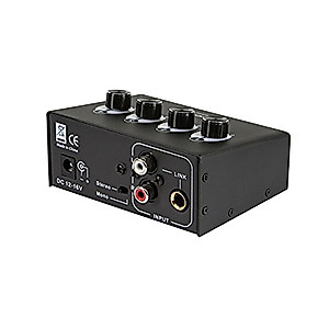 Monoprice 615220 4-Channel Headphone Amplifier