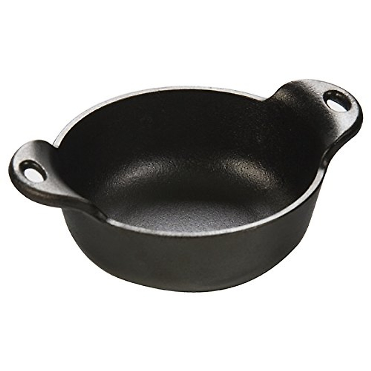 Lodge Heat Enhanced and Seasoned Cast Iron Mini Serving Bowl, 12-Ounce