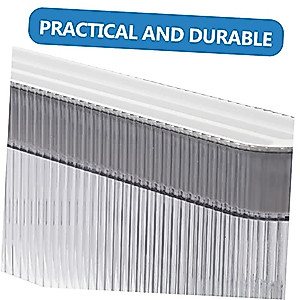 UPKOCH 3pcs Storage Organizer for Free Container Holder Stand Convenient Bar Multifunctional Cutlery Rack Silverware Wall Accessory Mounted Block Display Grey Tool Kitchen Utensil Punch