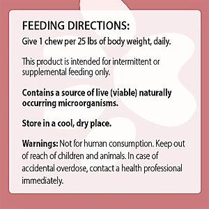 Wagsly PRO – Daily Probiotic for Dogs Digestive Health - Bacillus Coagulans, Digestive Enzymes, Immune Support, Diarrhea & Bowel Relief, Natural Duck Flavor - 90 Count - Dog Gut Health Supplement