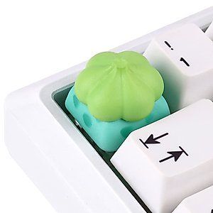 HFSECURITY Frog Seed Design Keycaps ​for Cherry Mx Switch Mechanical Gaming Keyboard by Resin Custom Handmade Key