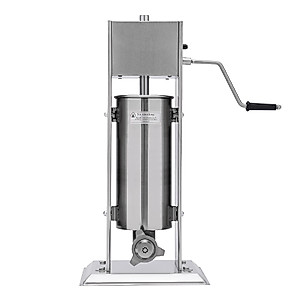 Latin Churro Machine, 5L/1.32gal Stainless Steel Commercial Spanish Churro Maker with 4 Nozzles for Business or Home Use