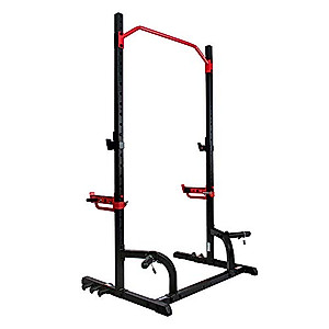 Sunny Health & Fitness Power Zone Squat Stand Power Rack Cage - SF-XF9931