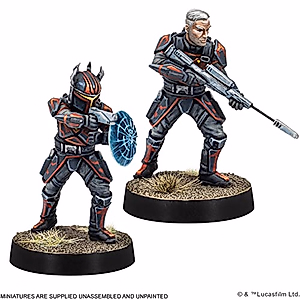 Star Wars: Legion Gar Saxon COMMANDER EXPANSION - Ruthless Mandalorian Precision! Tabletop Miniatures Strategy Game for Kids and Adults, Ages 14+, 2 Players, 3 Hour Playtime, Made by Atomic Mass Games