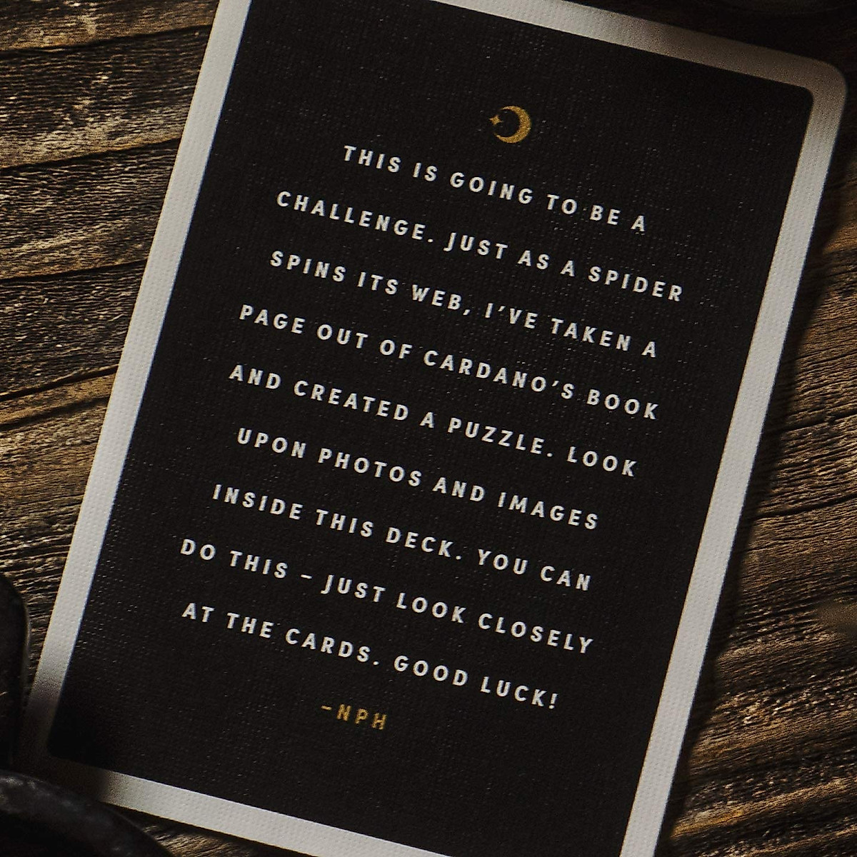 theory11 Neil Patrick Harris Playing Cards