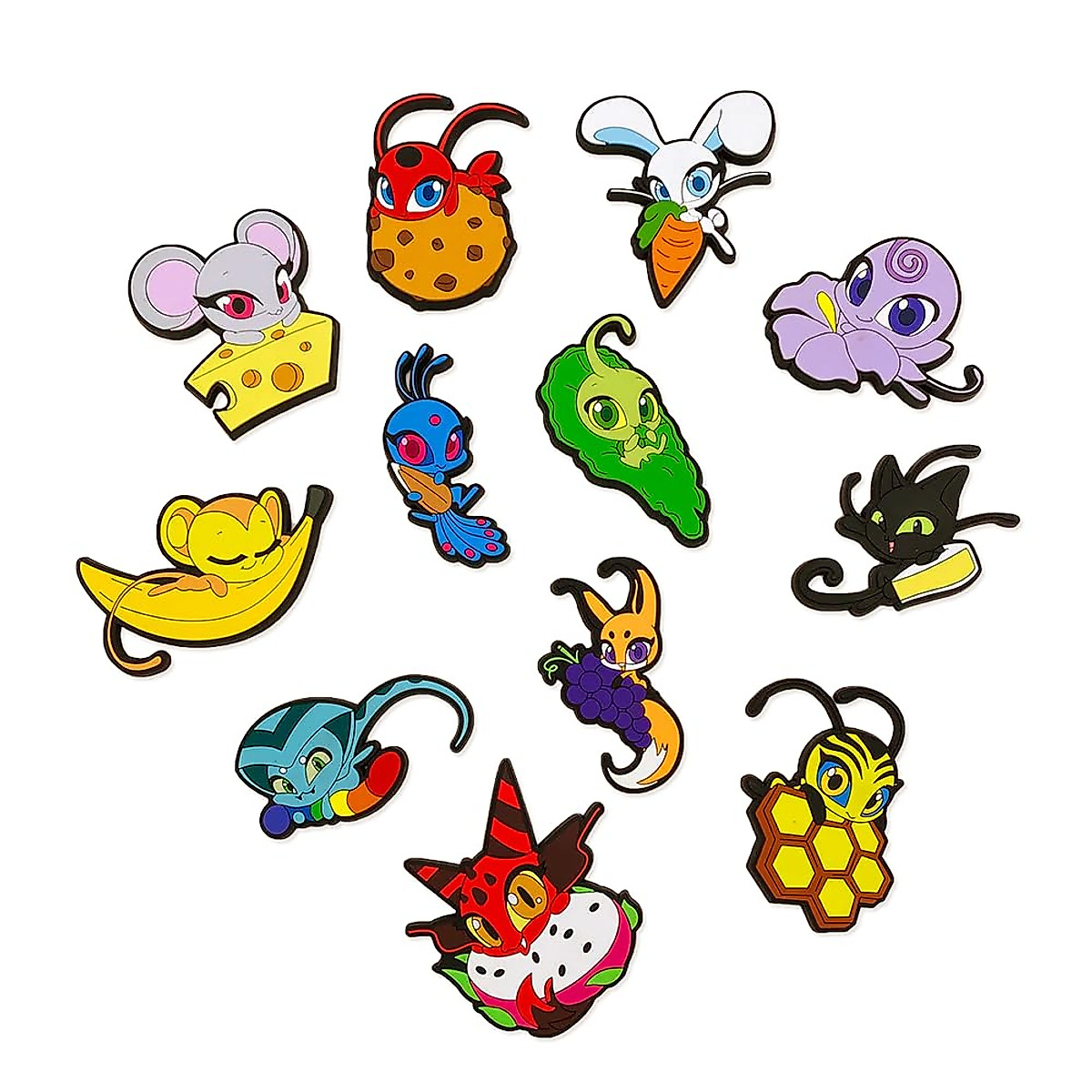 ZAG STORE - Miraculous Ladybug - Kwamis Fridge Magnet Nooroo