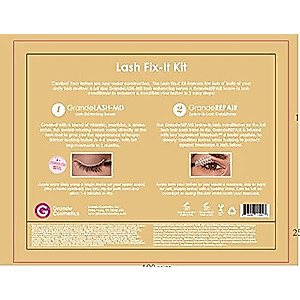 Lash Fix-It Value Kit: GrandeREPAIR + GrandeLASH, 2ml
