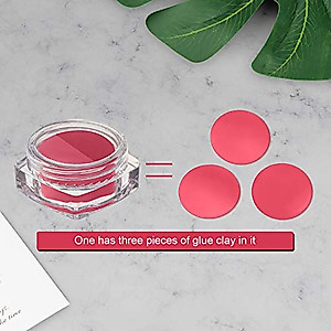 ANCIRS 6 Pack Diamond Painting Wax Storage Container Case with Glue Clay, Painting Glue Clay Organizer for Diamond Painting Embroidery Accessories