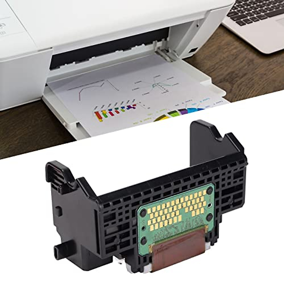 Kafuty-1 QY6-0073 Color Printhead for Canon,Replacement Print Head for Canon IP3600 IP3680 MP540 MP560 MP568 MP620 MX860 MX868 MX870 MX878 MG5140 MG5180,etc