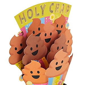 Hallmark Paper Wonder Shoebox Pop Up Card (Holy Crap, You are Awesome) for Birthday, Congratulations, Graduation, All Occasion