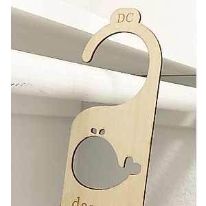 Goldenvalueable Baby Closet Dividers Wooden Animal Style for Nursery - 8PCS