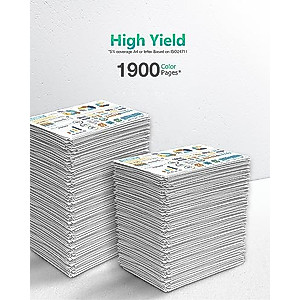 069 Toner Cartridge Compatible Replacement for Canon 069H for imageCLASS MF753Cdw MF751Cdw LBP674Cdw Printer (2 Cyan)