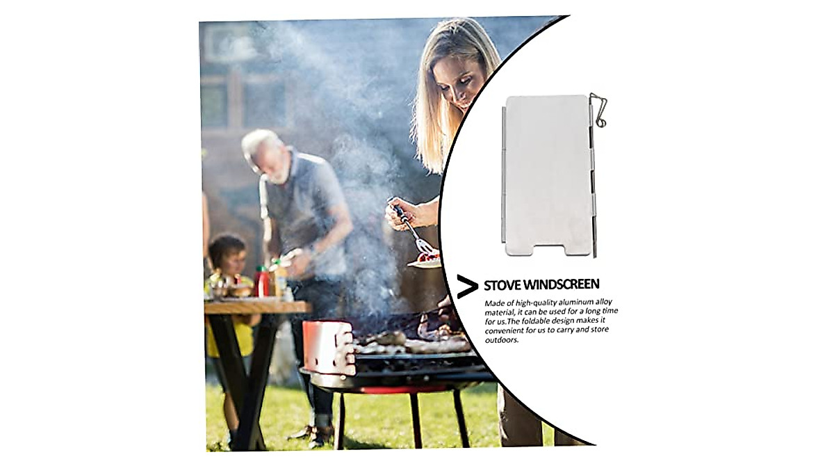Mobestech Portable BBQ Grill Windshield - Ultimate Outdoor Gear