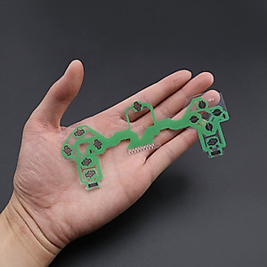 3pcs Conductive Film Replacement Handle Keypad Repair Pads Flexible Controller Membrane Conductive Film Compatible with PS4 Controller JD-M-001 JD-M-010 JD-M-011