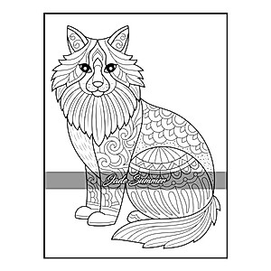 100 Animals: An Adult Coloring Book with Lions, Elephants, Owls, Horses, Dogs, Cats, and Many More!