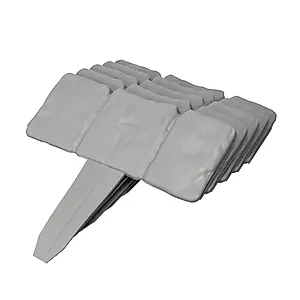 WUSIO Imitation Stone Hammer Installation Landscape Path Decorative Garden Lawn Edging Border Garden Plant Fence Outdoor Hedge Border(10PCS,Grey)